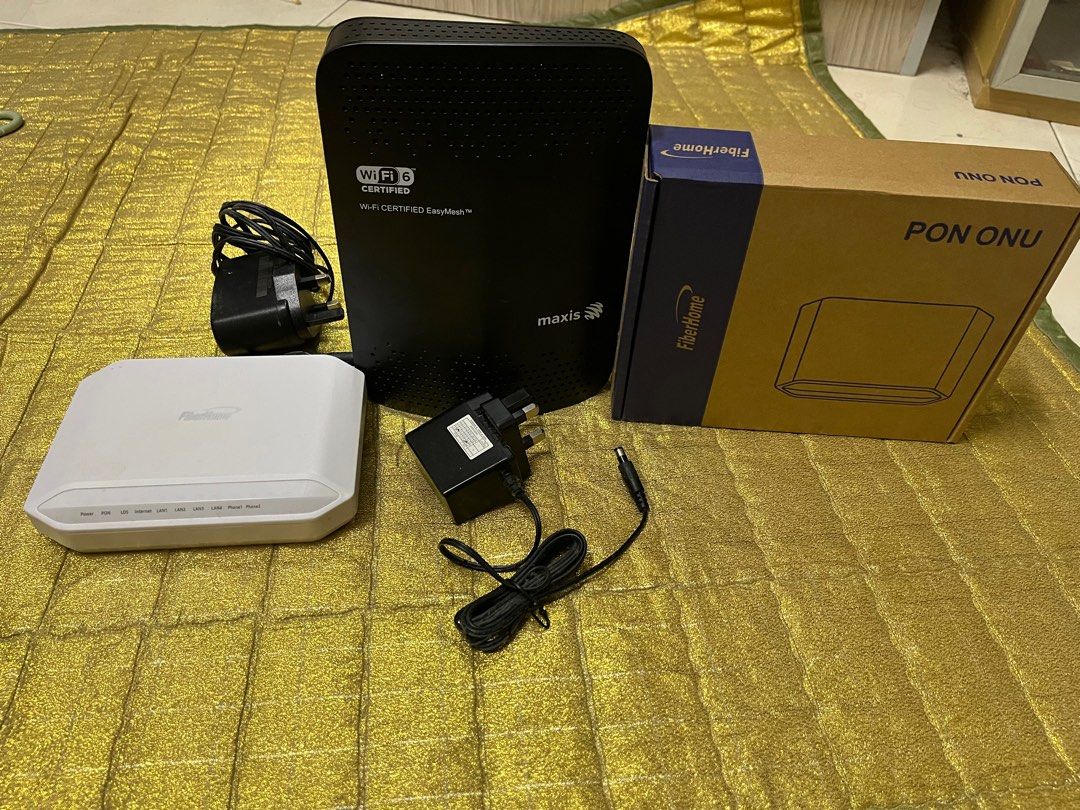 Maxis Fibre WiFi 6 router, Computers & Tech, Parts & Accessories ...