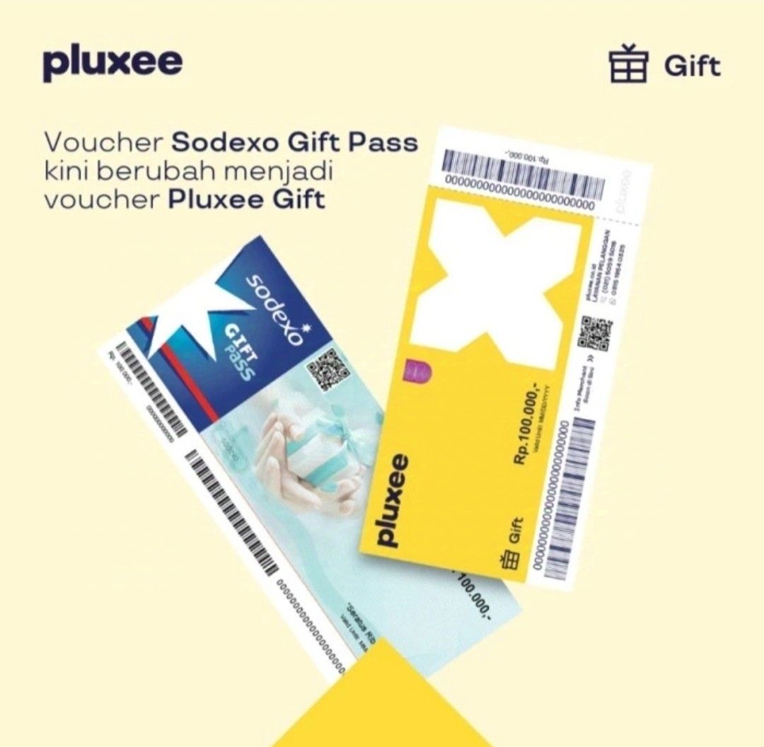 Menampung Voucher Pluxee MAP Indomaret pec 100, Tiket & Voucher, Kartu ...
