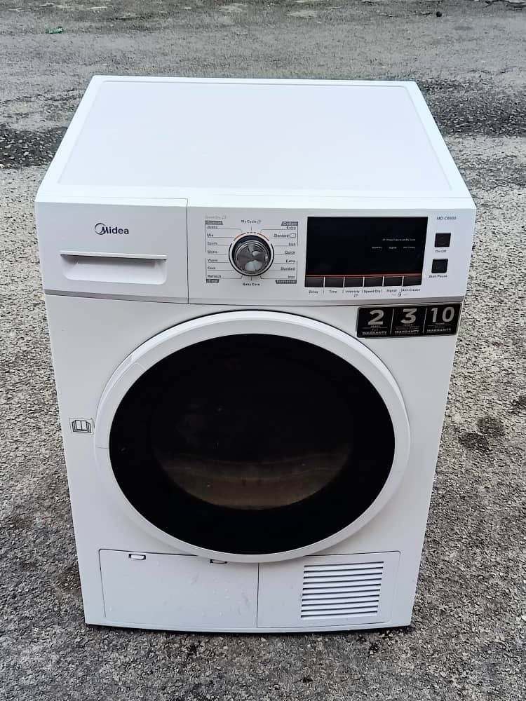 Midea condenser dryer 8kg, Furniture & Home Living, Bathroom & Kitchen ...