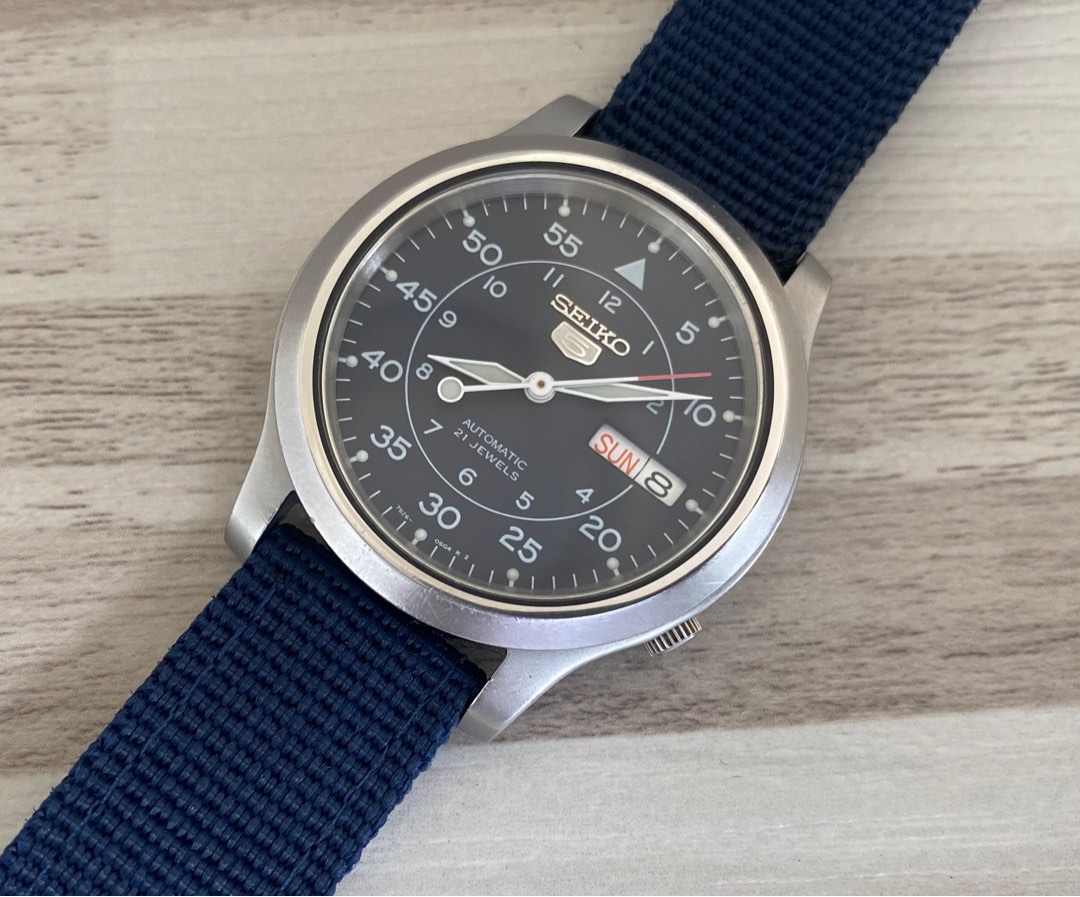 Military Seiko 5 Sports, Men's Fashion, Watches & Accessories, Watches ...