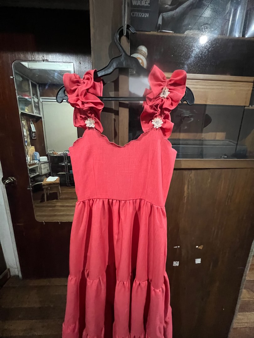 Multi strap low back dress, Women's Fashion, Dresses & Sets, Dresses on ...