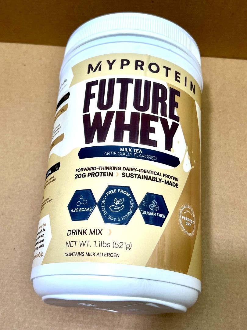 最後一罐! 特價! Myprotein Future Whey Milk Tea Flavour (20 servings) 一罐20份份量奶茶味, 抵!, 健康及營養食用品, 健康補充品 ...