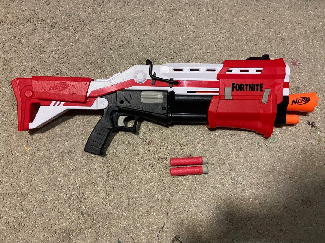 Nerf fortnite mega pump shotgun, Hobbies & Toys, Toys & Games on Carousell
