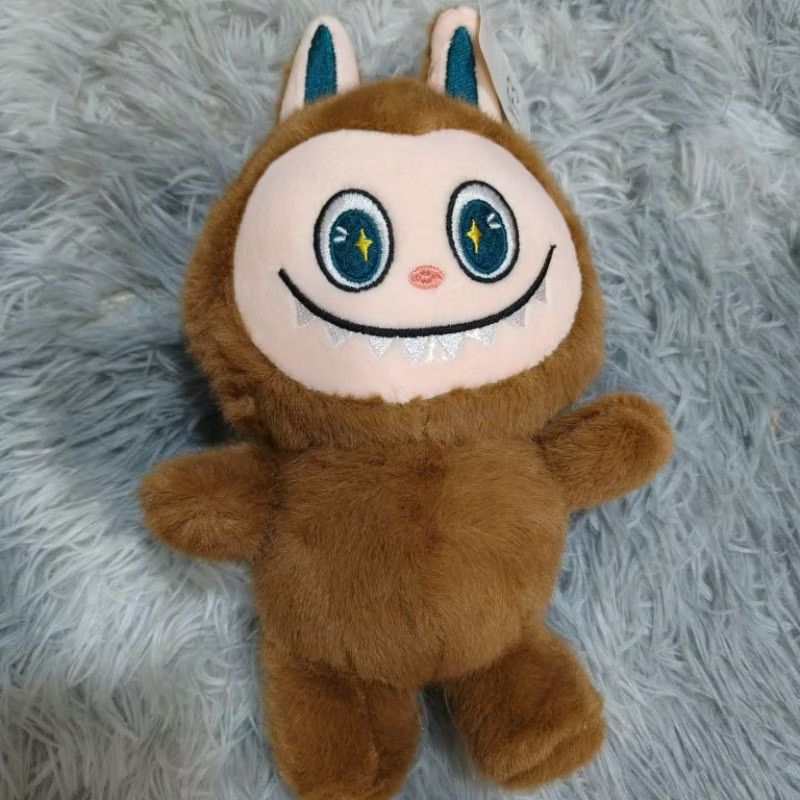 New Labubu Plush toy brown color, Hobbies & Toys, Toys & Games on Carousell