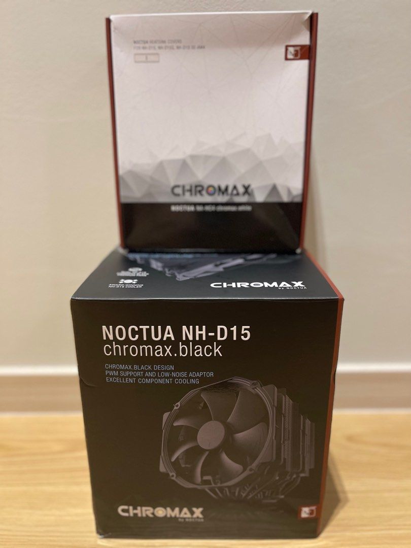 Noctua NH-D15 Chromax + Heatsink Cover (White), Computers & Tech ...