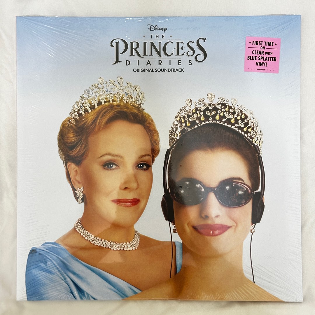 [On Hand] The Princess Diaries Original Soundtrack Clear/Blue Splatter ...