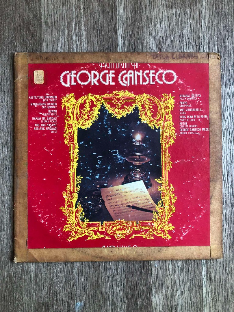 OPM vinyl Record George Canseco Vol 2, Audio, Portable Music Players on ...