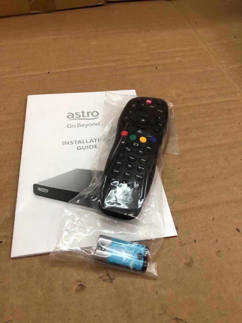 Original Astro Go Beyond Remote Control, TV & Home Appliances, TV ...