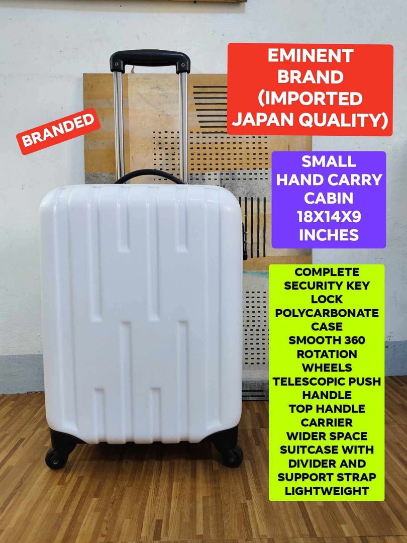 ORIGINAL EMINENT BRAND IMPORTED FROM JAPAN SMALL,HAND CARRY, CABIN SIZE ...