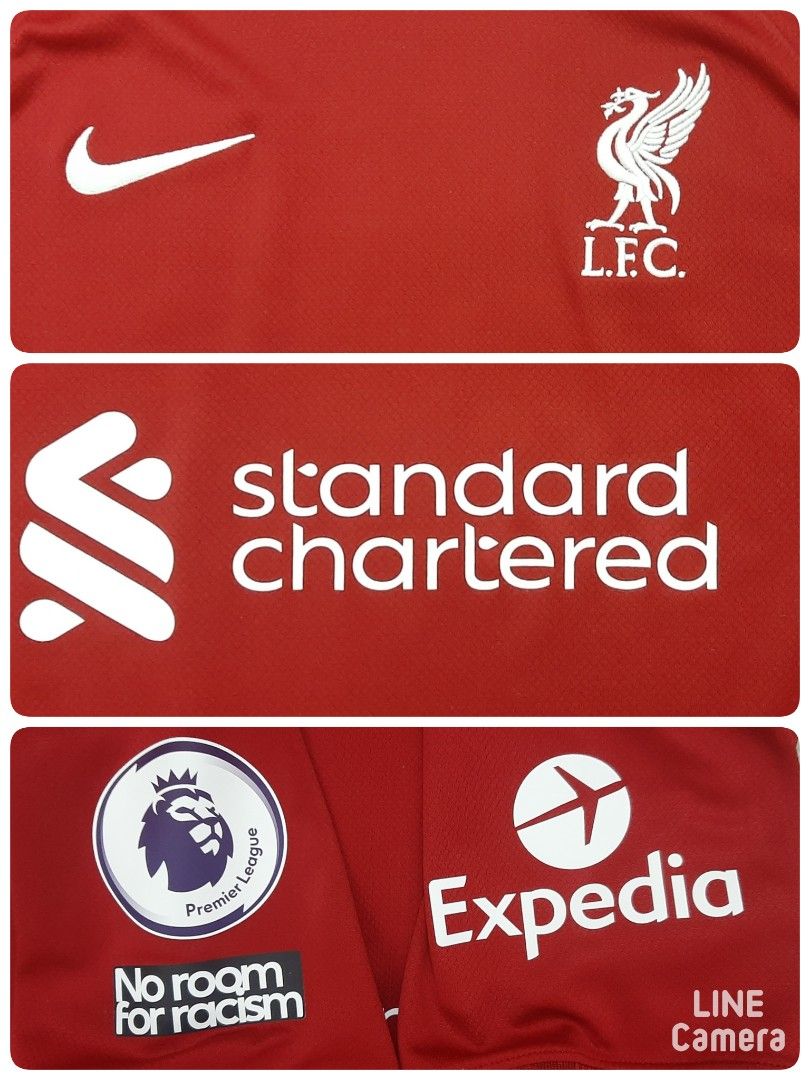 Original Liverpool Home Kit Nike Short Sleeve Jersey 2022/23, Size ...