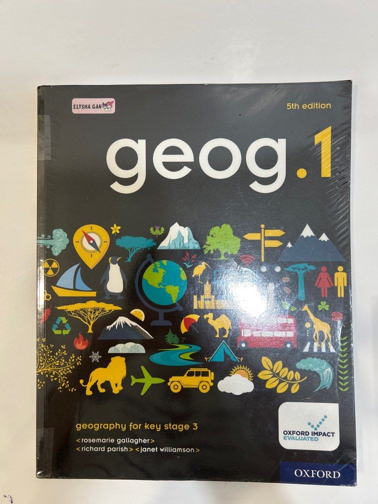 Oxford geography book 1, Hobbies & Toys, Books & Magazines, Textbooks ...