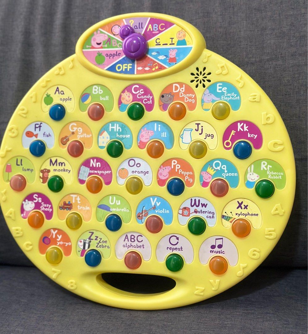 Peppa Pig Fun Phonics, Babies & Kids, Infant Playtime on Carousell