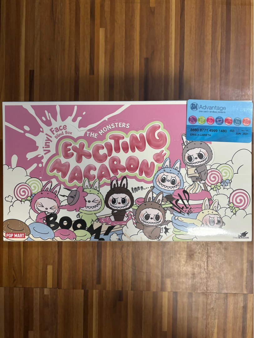 POP MART MEGA LABUBU V1 Tasty Macaroons (Whole set), Hobbies & Toys ...