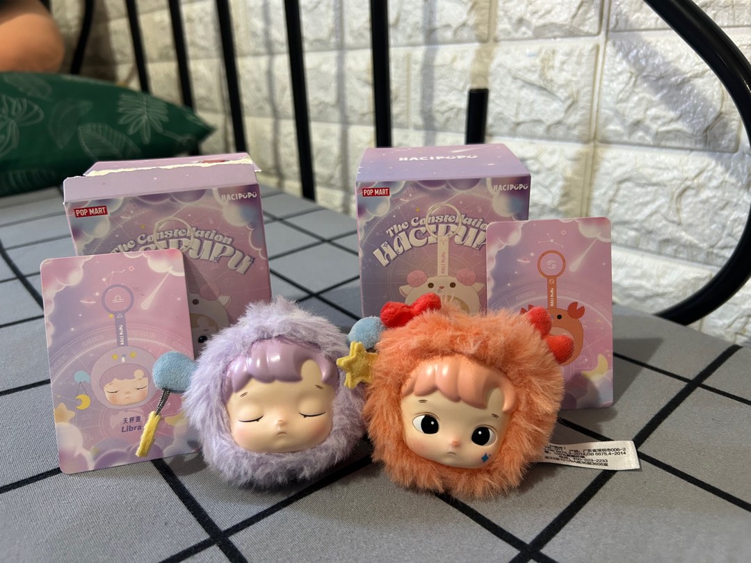 Popmart Hacipupu - Libra and Cancer, Hobbies & Toys, Toys & Games on ...