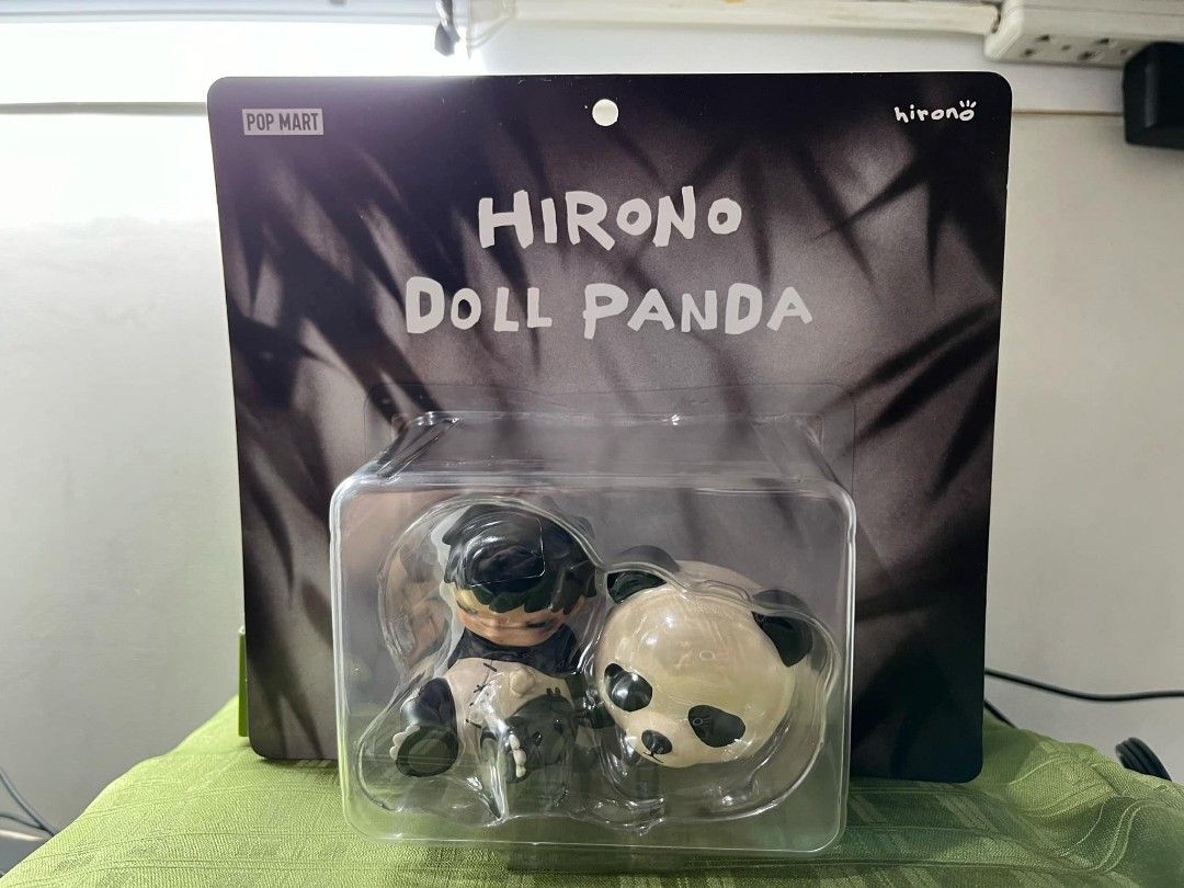 Popmart Hirono Doll Panda Figure, Hobbies & Toys, Toys & Games on Carousell