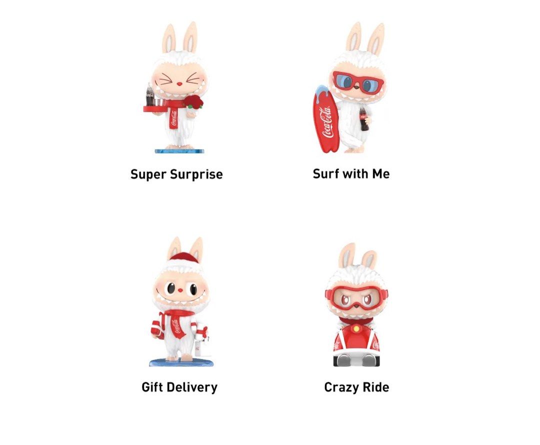 POPMART LABUBU THE MONSTERS COCA COLA, Hobbies & Toys, Toys & Games on ...