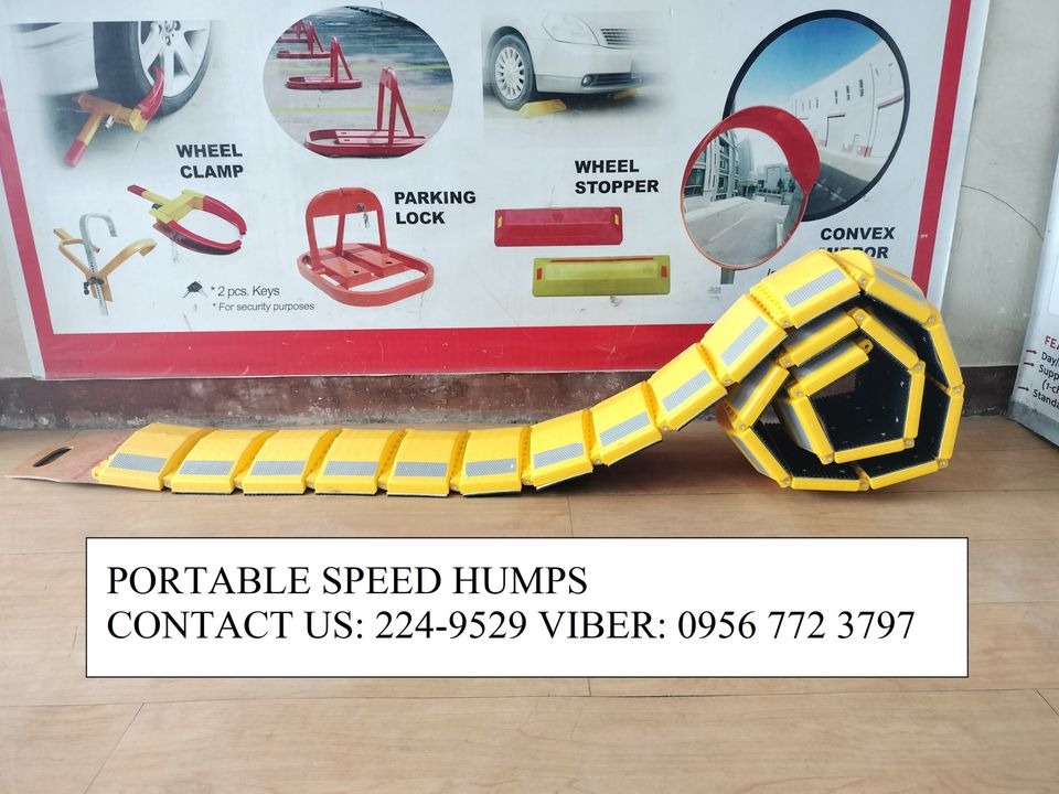 Portable rubber speed humps 3meters, Computers & Tech, Office ...