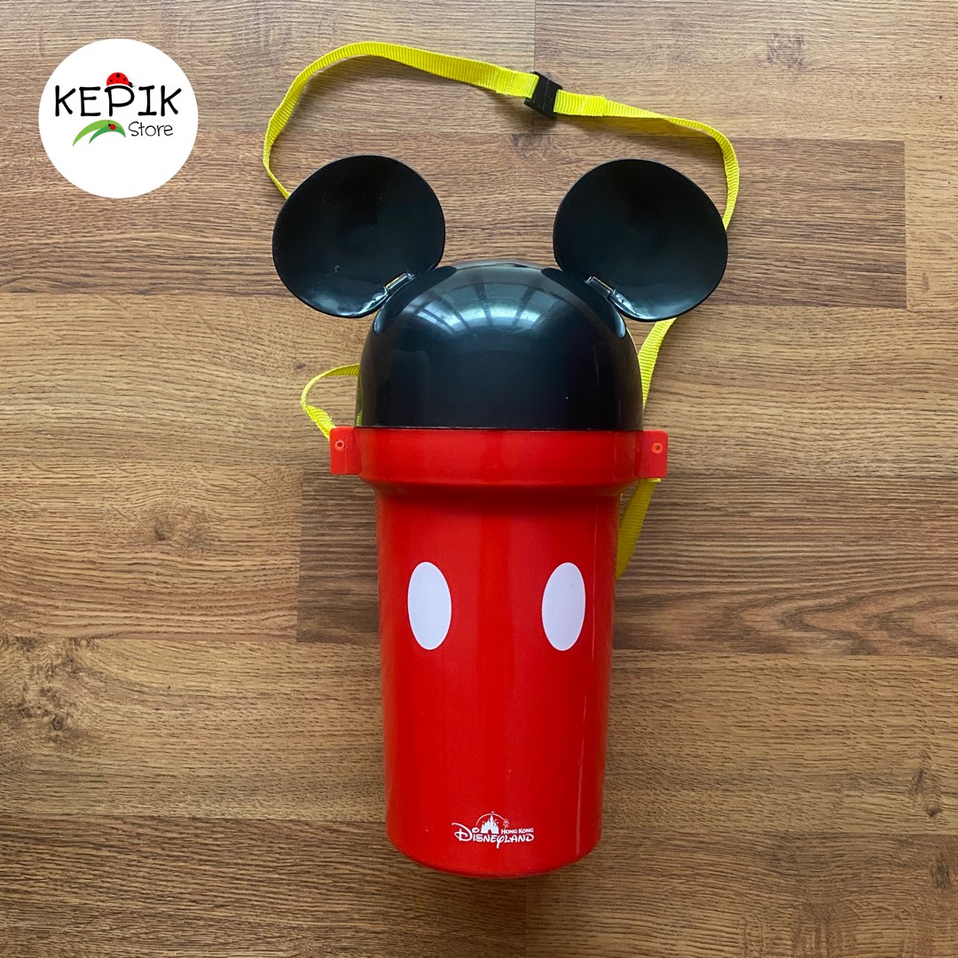 PRELOVED POPCORN BUCKET MICKEY MOUSE ORIGINAL DISNEYLAND HONGKONG ...