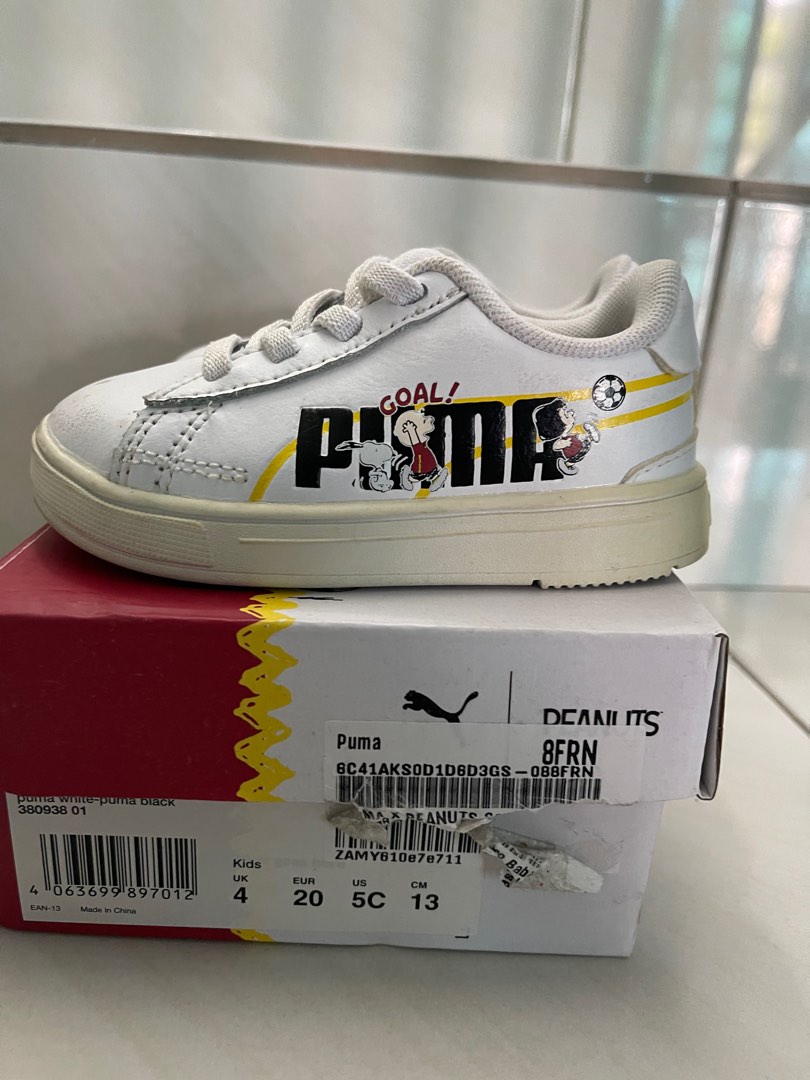 Puma Peanut Serve Pro Ac, Babies & Kids, Babies & Kids Fashion on Carousell