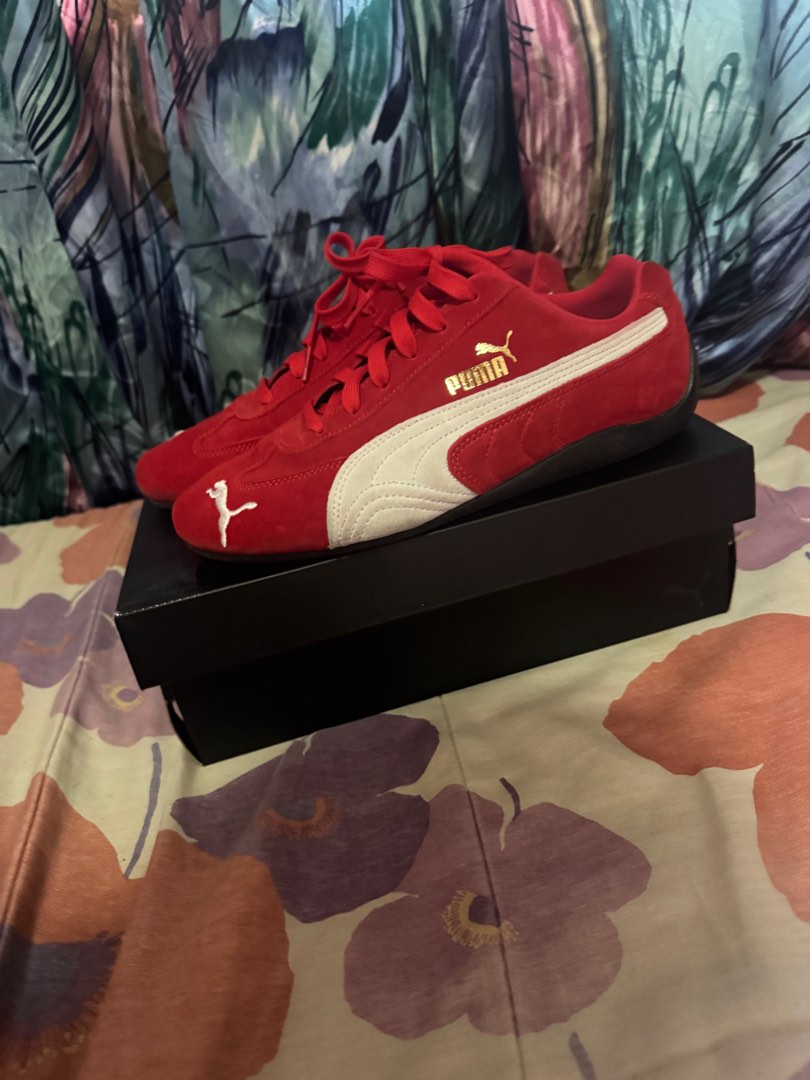 Puma Speedcat Red, Men's Fashion, Footwear, Sneakers on Carousell