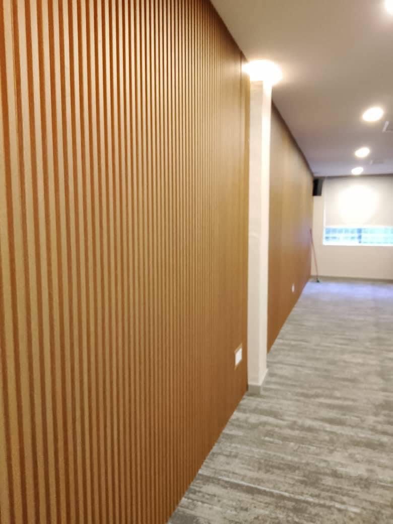 Pvc wall fluted panel, Furniture & Home Living, Home Decor, Wall Decor ...