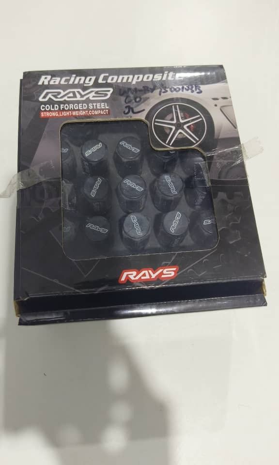 RAYS Racing Composite (Tayar Nut Panjang) Wheel Nut Sport Rim (Nut Besi ...
