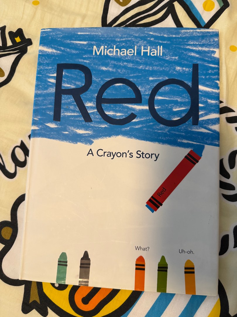 ️暢銷兒童英文書Red - A crayon’s story (Michael hall)/famous children book, 興趣及 ...