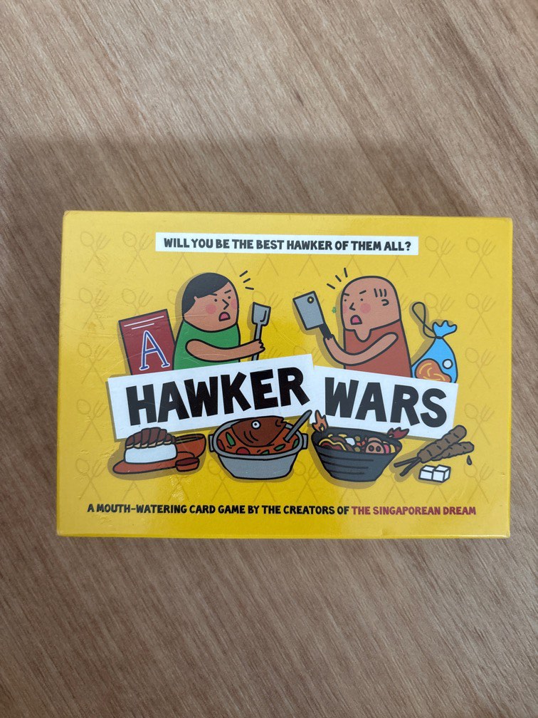 (Rent Card/ board Game) Rent Party Games / Christmas Games- Hawker Wars ...