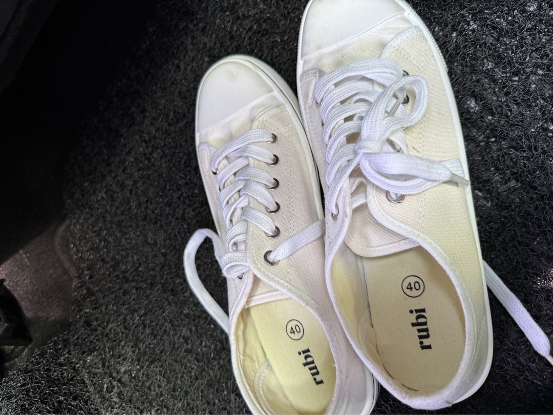 Rubi White Sneakers, Women's Fashion, Footwear, Sneakers on Carousell