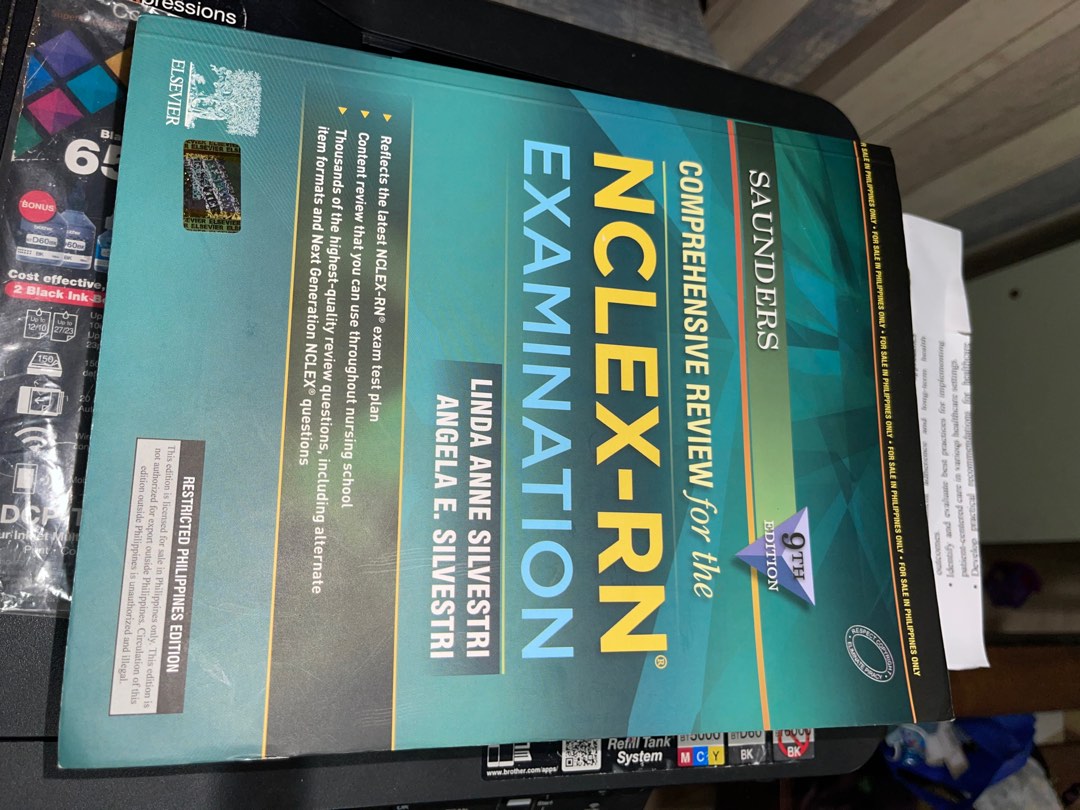 Saunders NCLEX 9th Edition Philippines Nursing Comprehensive Review ...