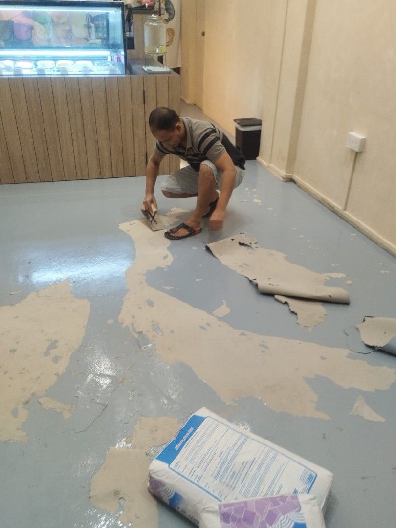 Self Leveling , Cement Screeding , Floor Screeding, Epoxy Coating ...