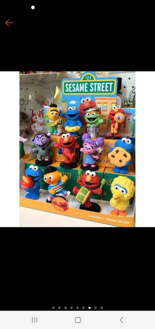 Sesame Street Elmo Abby David blind box figurine, Hobbies & Toys, Toys ...