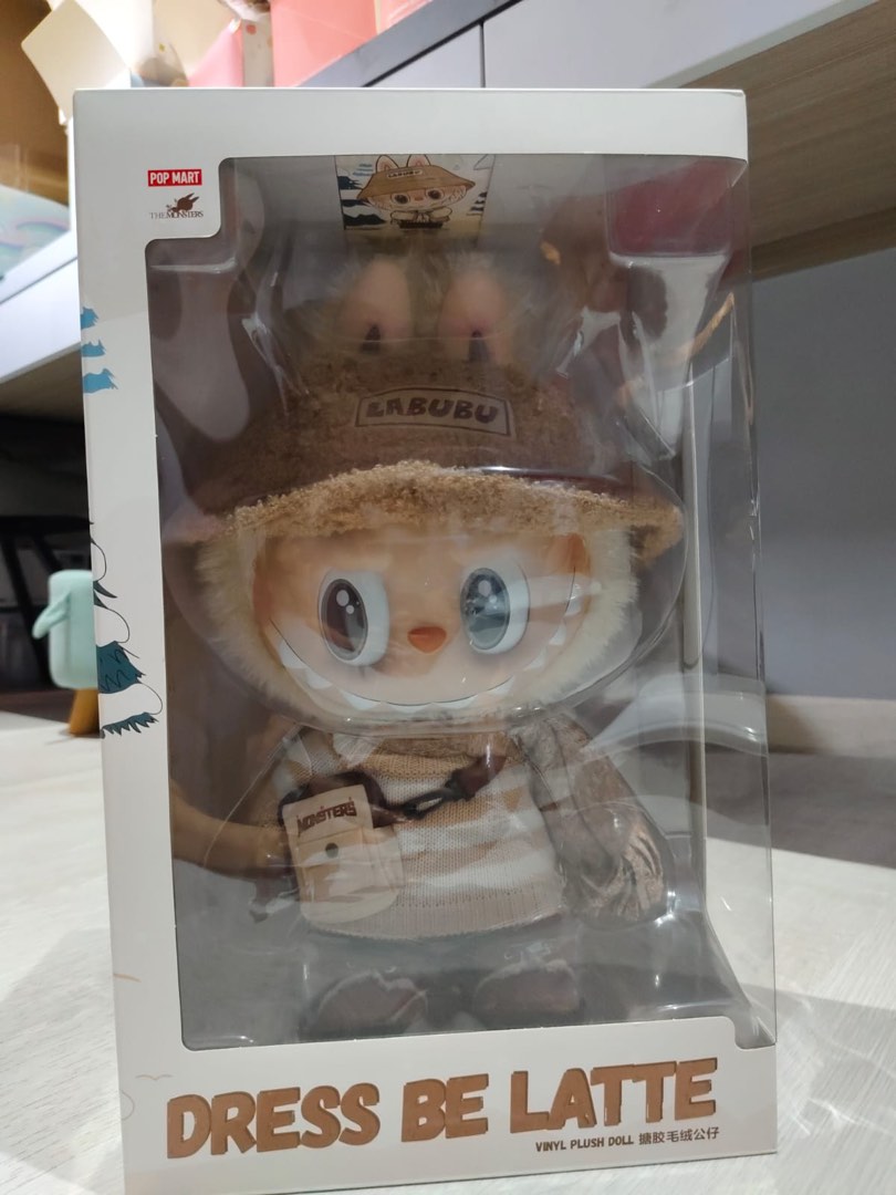 [SG Stock] Dress Be Latte Labubu, Hobbies & Toys, Toys & Games on Carousell