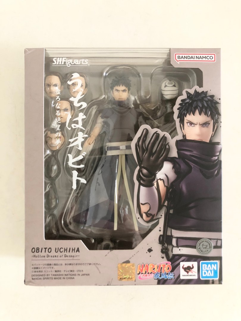 SHF Obito Uchiha, Hobbies & Toys, Toys & Games on Carousell