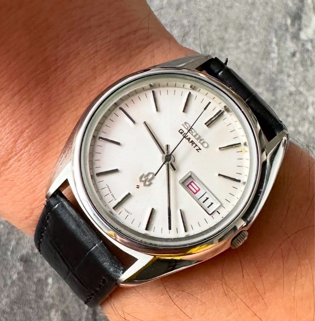 Siapa cepat Jam Vintage SEIKO Quartz mula-mula REF: 3803 - 7030 bening ...