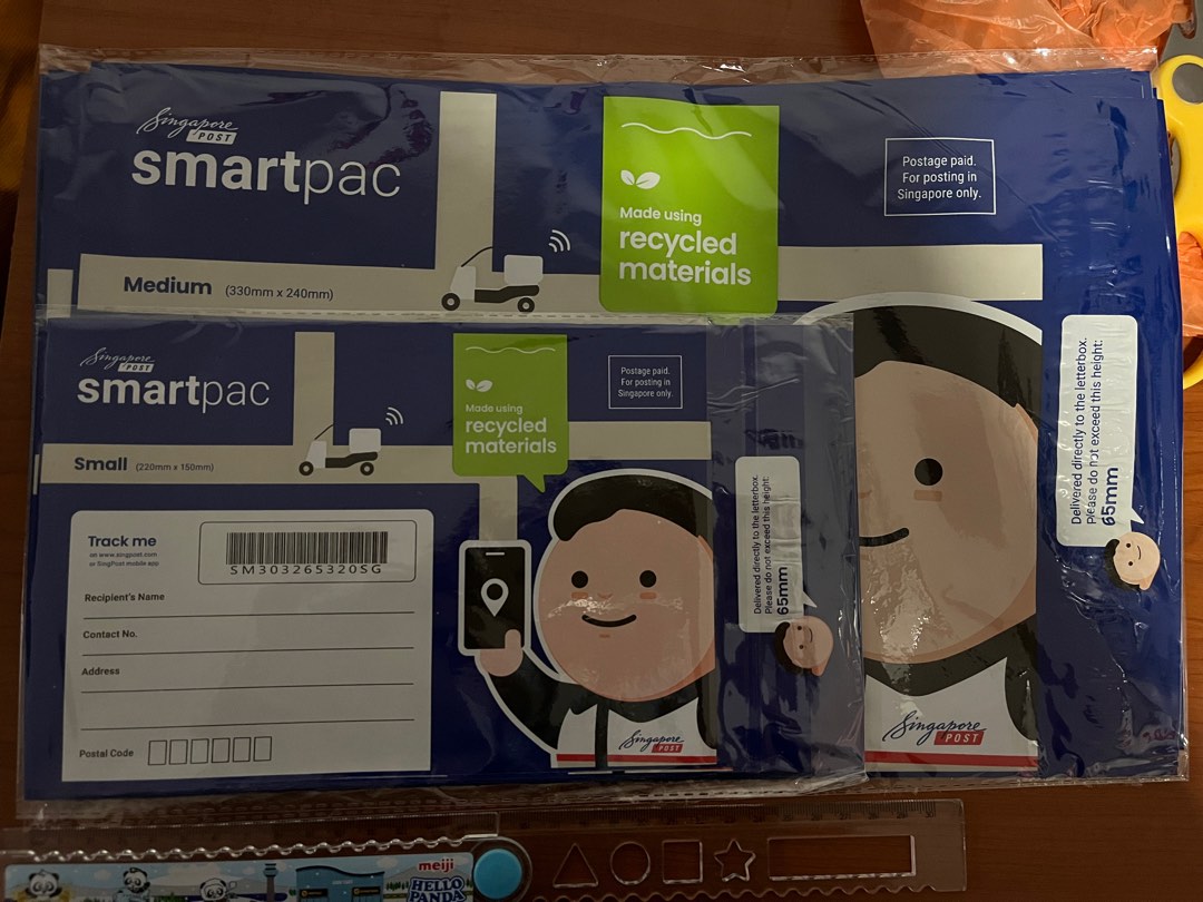 Singpost Smartpac Medium 10s, Hobbies & Toys, Stationery & Craft, Craft ...