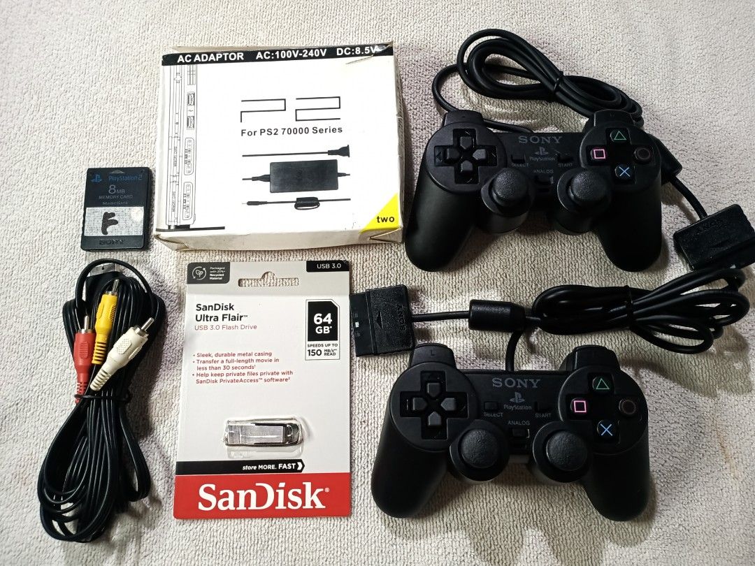 SONY PS2 SLIM FREEMCBOOT/ COMPLETE PACKAGE [ PLUG & PLAY ], Video ...