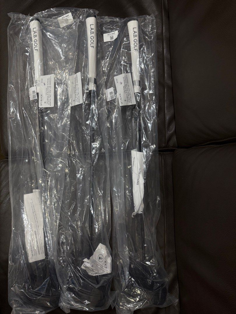 Stock LAB Golf Right DF3 Black Putter Pistol Grip, Sports Equipment ...