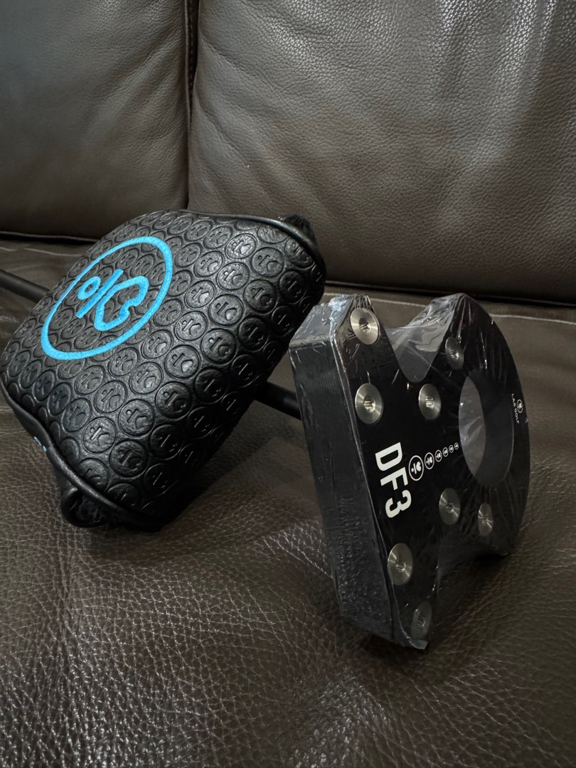 Stock LAB Golf Right DF3 Black Putter Pistol Grip, Sports Equipment ...