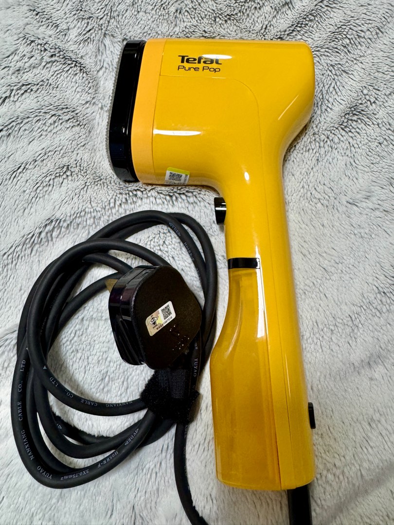 Tefal Pure Pop DT2020 Handheld Garment Steamer (20g/min, Reversible pad ...