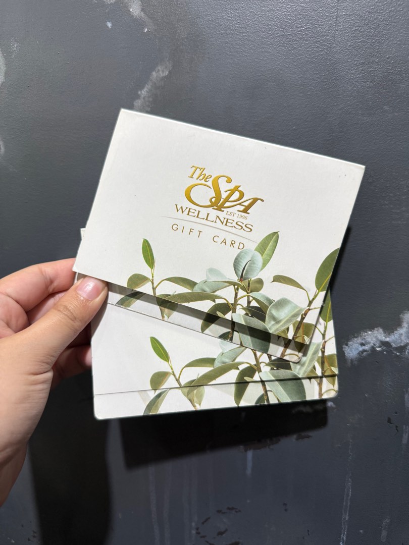 The Spa Wellness Gift Card/Certificate, Beauty & Personal Care, Bath ...
