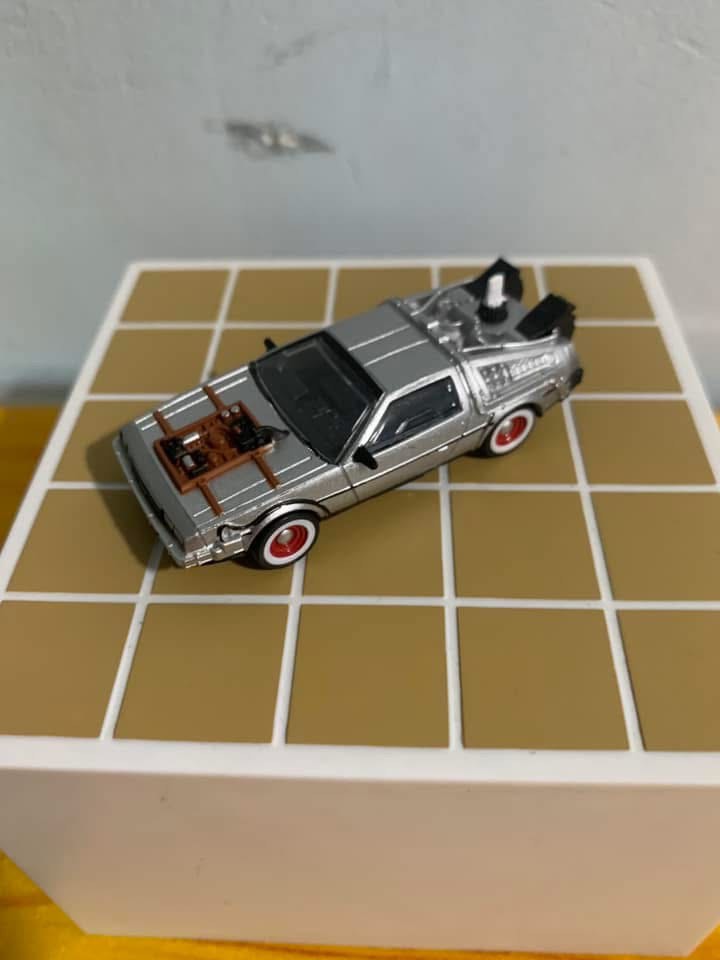 TIME MACHINE CAR VINTAGE FROM MOVIE BACK TO THE FUTURE, Hobbies & Toys ...