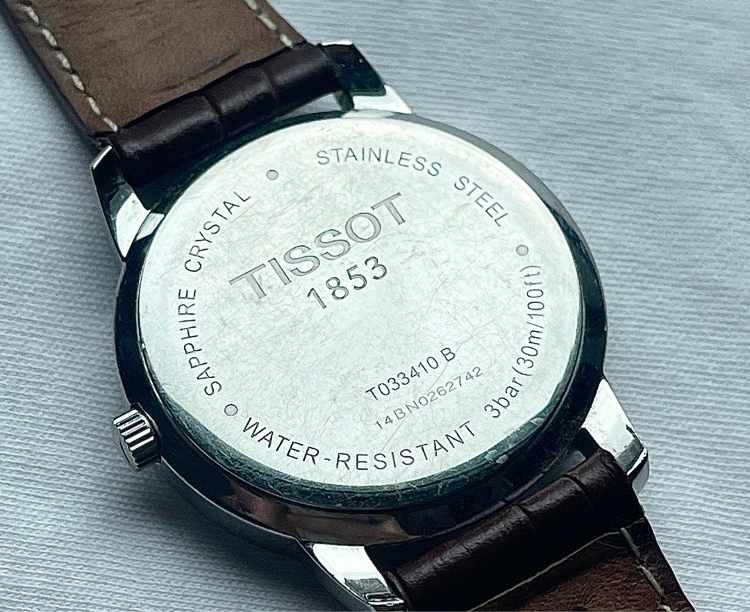 Tissot T033410 B T-Classic Dream White Watch Review, Luxury, Watches on ...