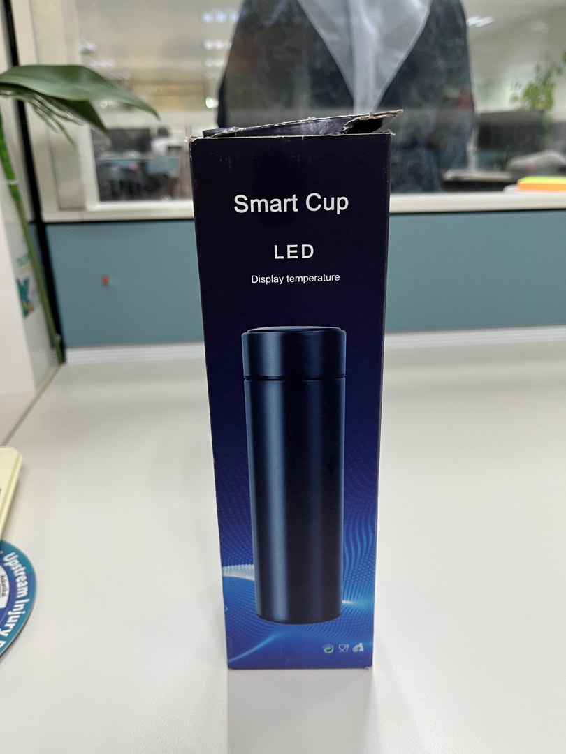 Tumbler smart led cup in pink colour, Furniture & Home Living ...