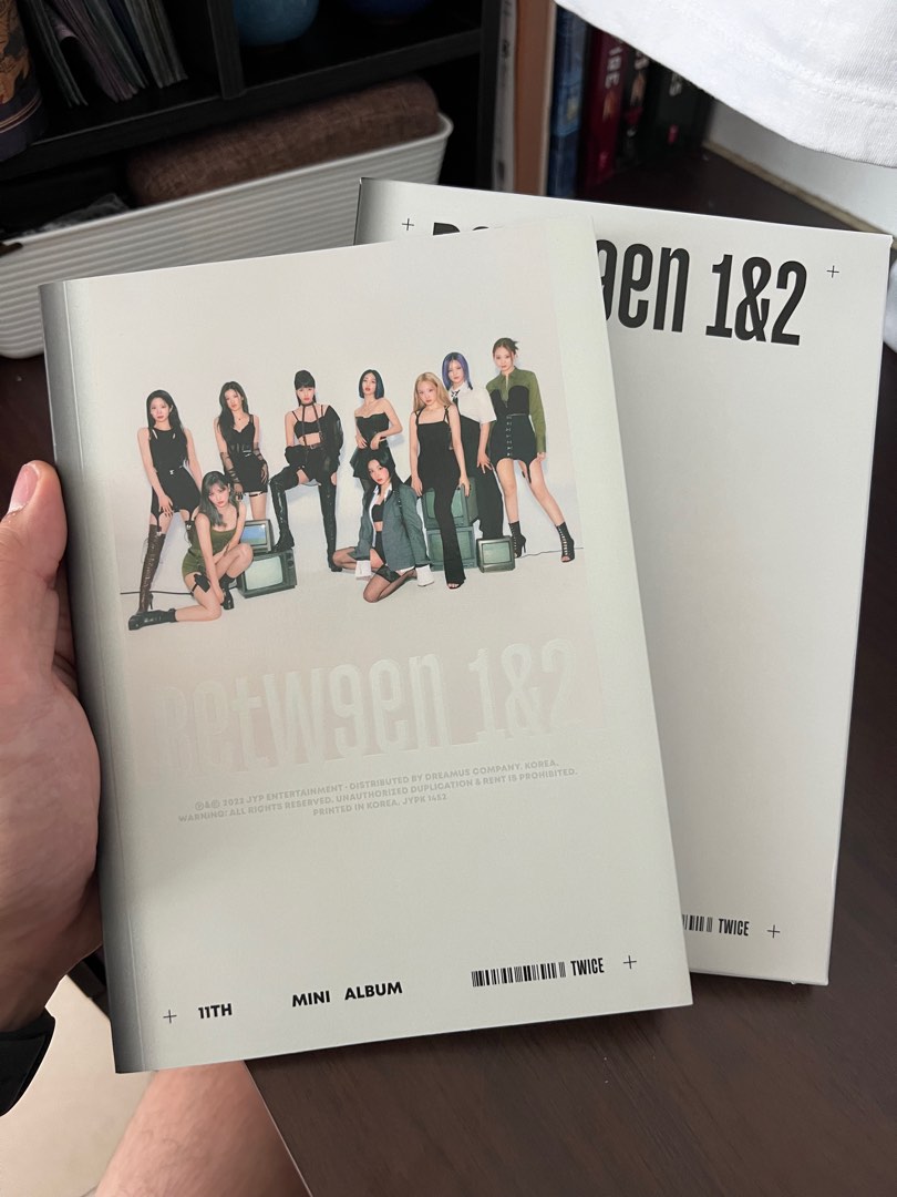 TWICE Between 1&2 Full Album (With pre-order poster), Hobbies & Toys ...