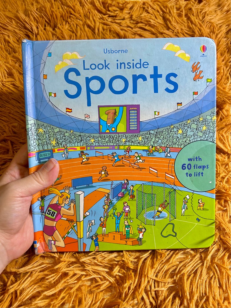 Usborne Look Inside Sports, Hobbies & Toys, Books & Magazines, Children ...