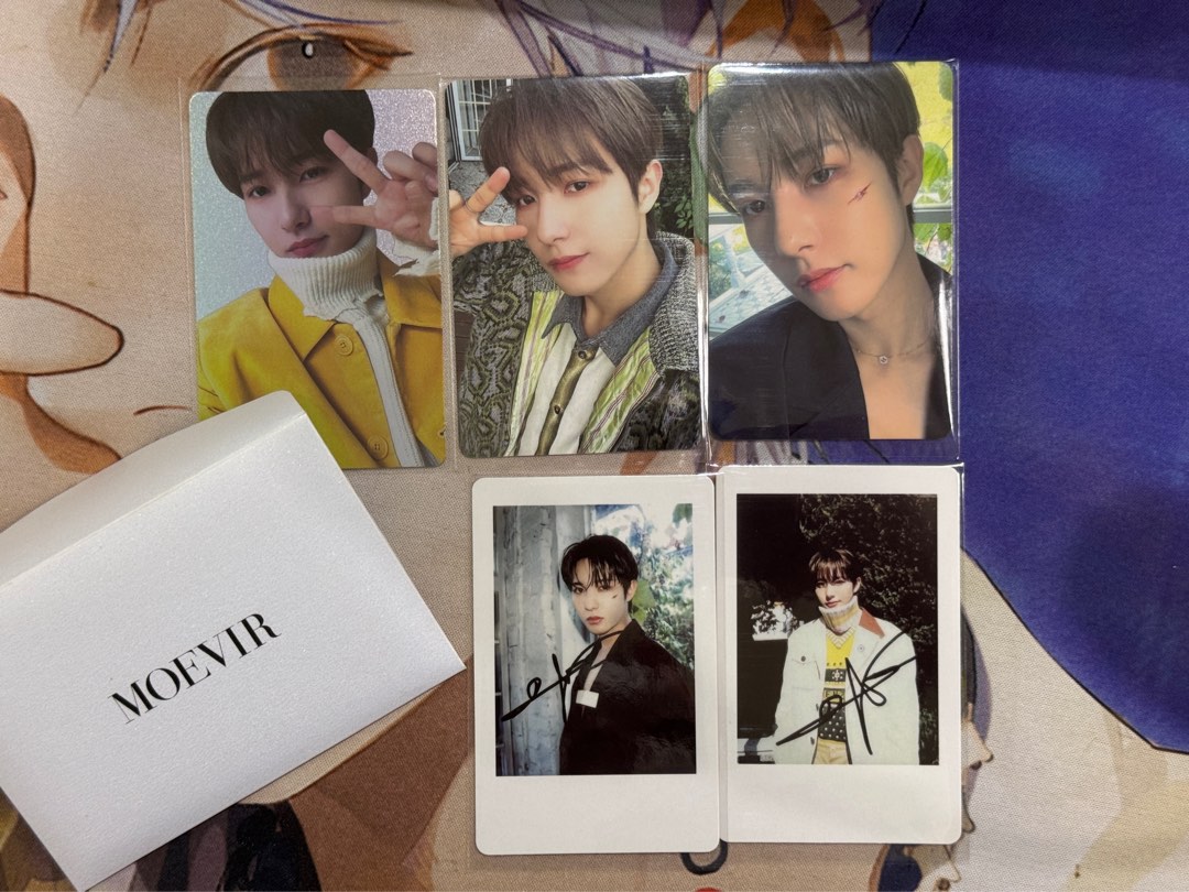 WTS NCT DREAM RENJUN MAGAZINE MOEVIR OFFICIAL PHOTOCARDS, Hobbies ...