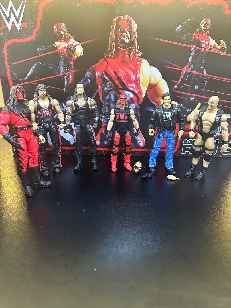 Wwe wwf wcw nwo wrestling action figure toys, Hobbies & Toys, Toys ...