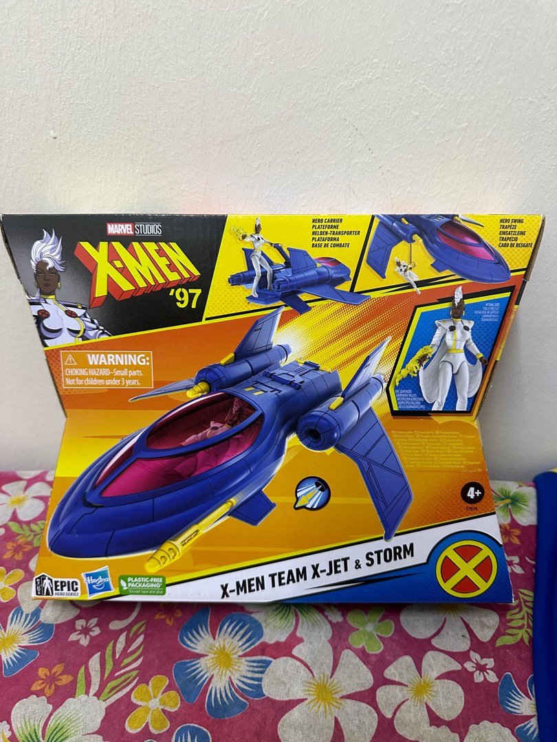 X-men X-jet ,storm,cyclops and Rouge, Hobbies & Toys, Toys & Games on ...