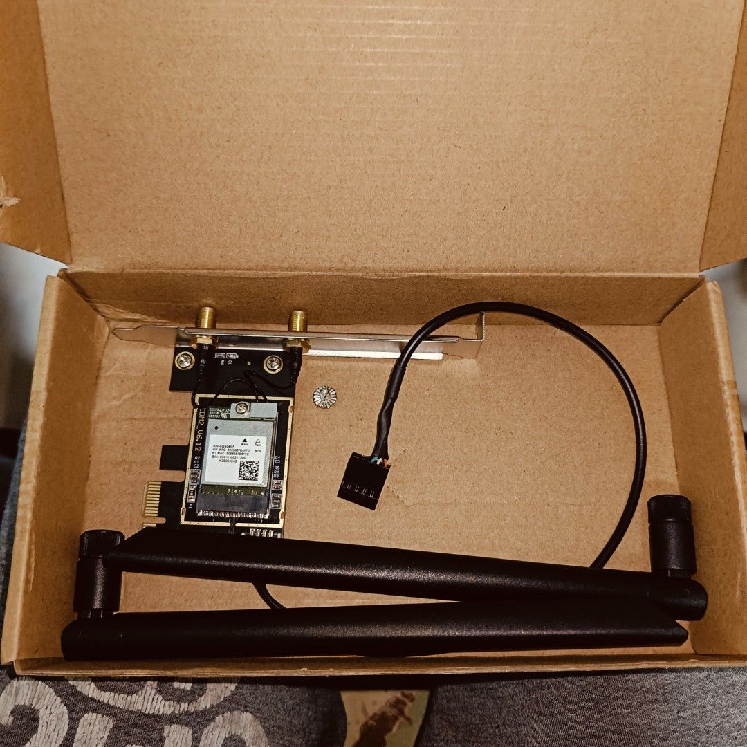 2025 Promo!! Wifi card for desktop PC (Wifi + Bluetooth) internal PCI-E ...